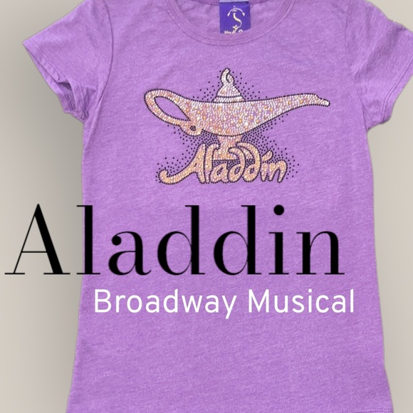 Disney | Shirts & Tops | Disneys Aladdin Broadway Theatre Production ...